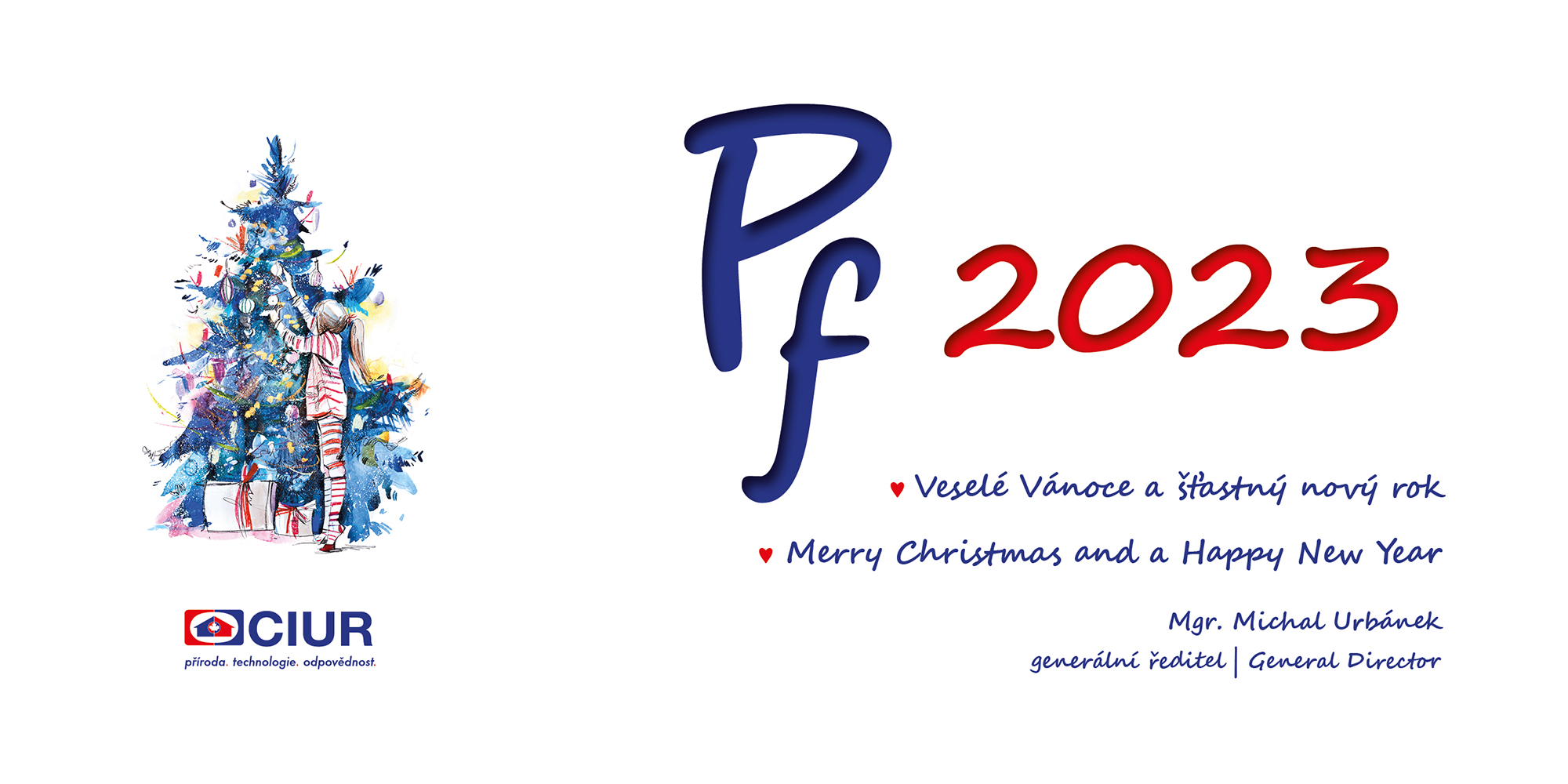 Krásné Vánoce a šťastný nový rok 2023